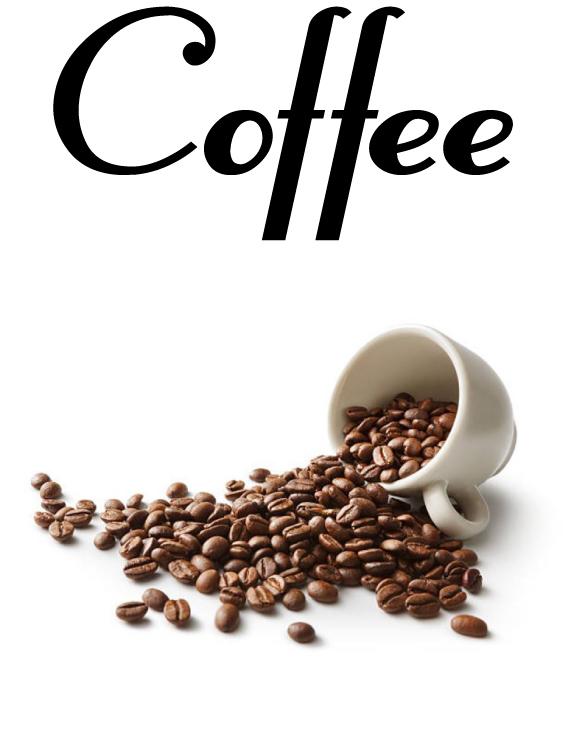 Coffee Word Decals & Stickers | Kitchen Decals | Whimsi Decals ...