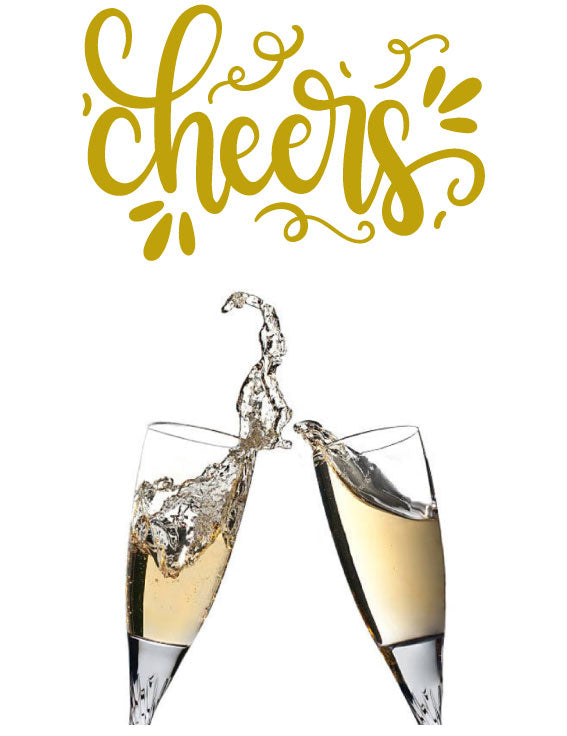 Cheers Wall Decal | Cheers Kitchen Wall Decor | WhimsiDecals