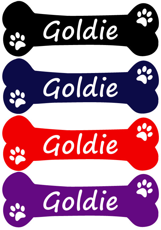Dog Bone Wall Decal | Personalized Pet Decal & Sticker | WhimsiDecals