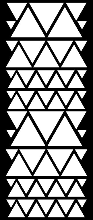 White Triangle Wall Decals | Triangle Wall Stickers | Whimsi Decals ...